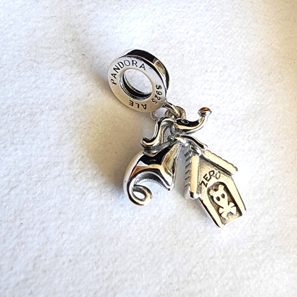 Jewelry | New The Nightmare Before Christmas Zero Pandora 925 Charm For ...